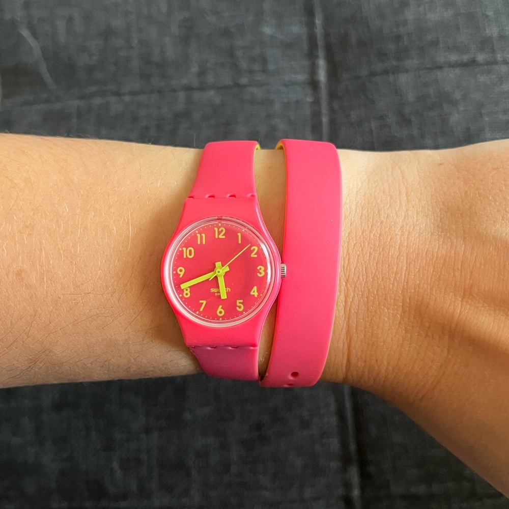 Swatch Wraparound Mini Watch - Gem